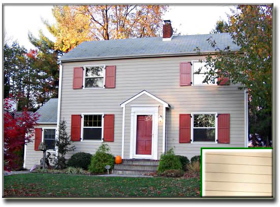 Morrisville Pa Certainteed Weatherboards Stonefield Shutters